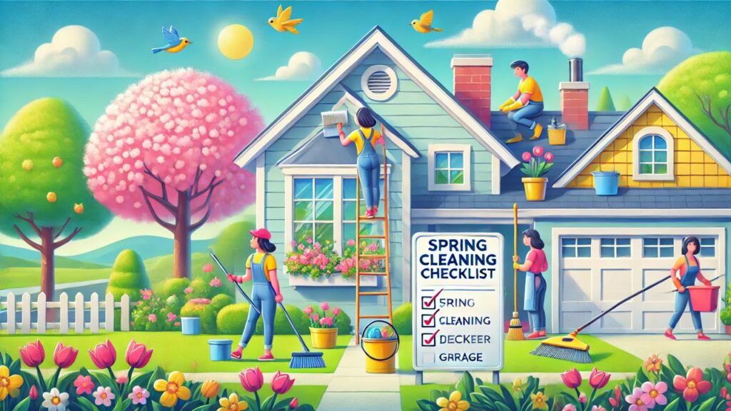 Spring Cleaning Checklist for Homeowners - Mansoor Naqvi Team